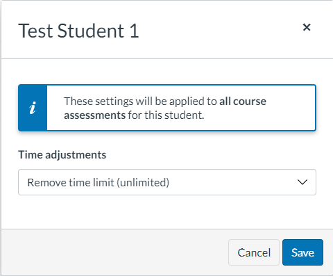 New Quizzes: How to Add Extra Time or Attempts | Cal Poly Humboldt